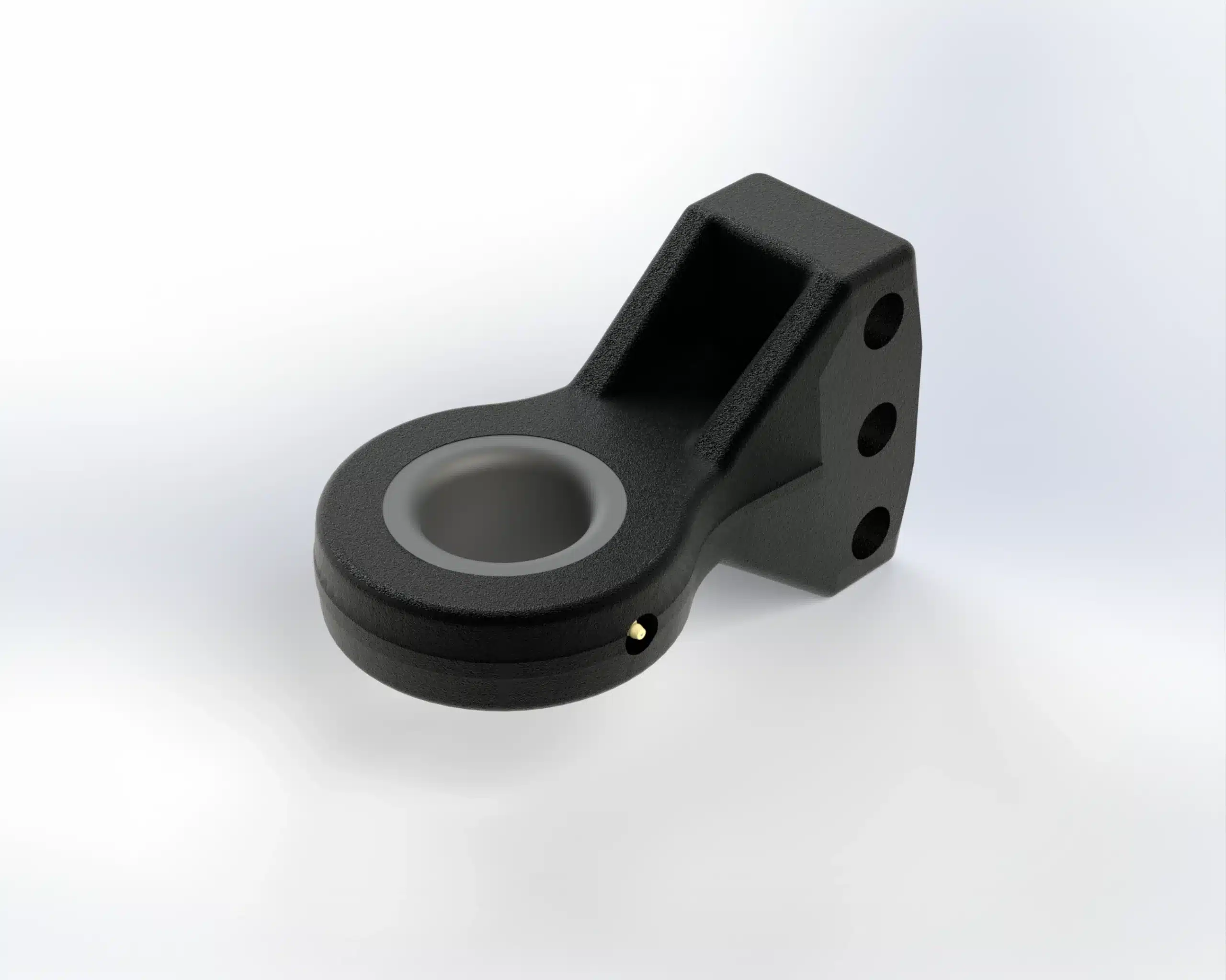 Standard Mount Bull-Pull Hitch Eliminates Backlash for Precise Control