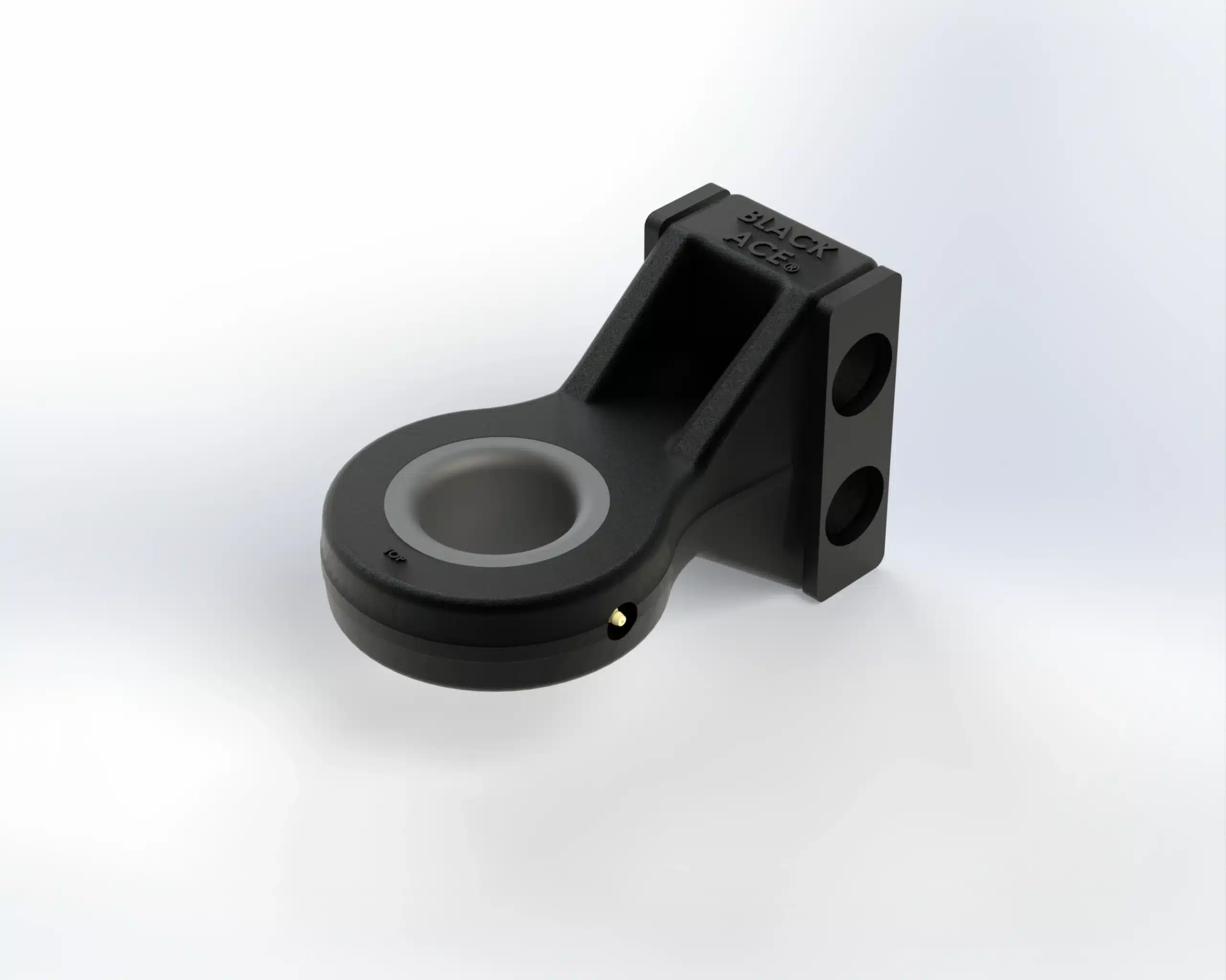 Standard Mount Bull-Pull Hitch Eliminates Backlash for Precise Control